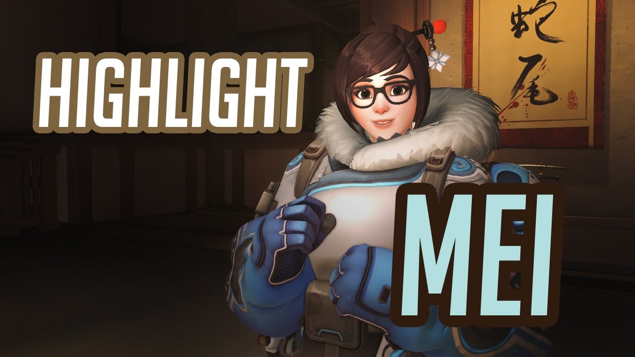 Overwatch: Mei Highlight 'Freeze DON'T MOVE!' - YouTube