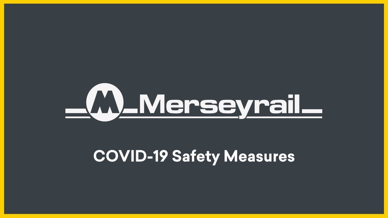 Merseyrail COVID-19 safety measures - YouTube