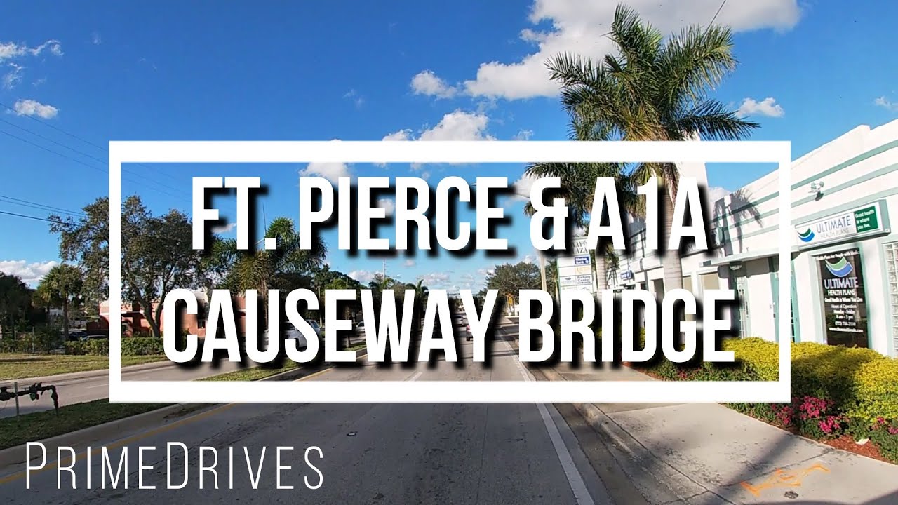 PrimeDrives - Fort Pierce, Florida/A1A Causeway Bridge #drive #florida ...