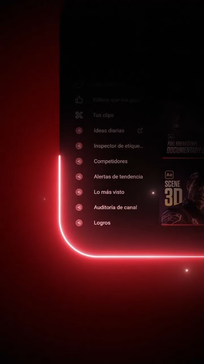 Viral Neon Effect | After Effects tutorial - YouTube