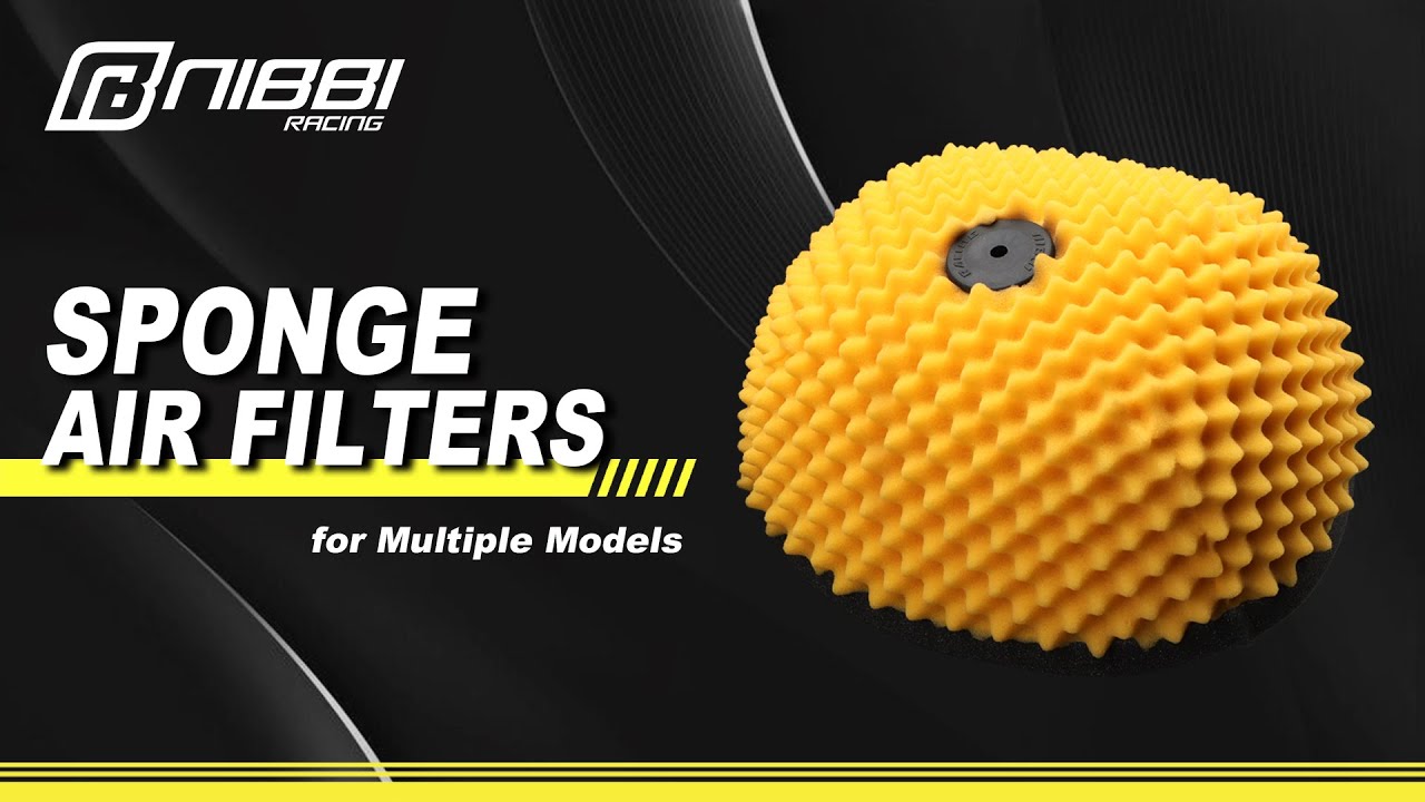 NIBBI RACING Sponge Air Filters | Official Product Introduction - YouTube