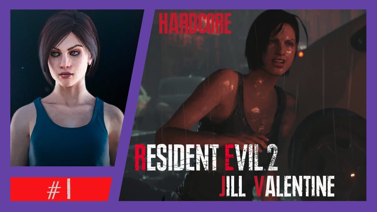 Resident Evil 2 Remake : Mod Jill Valentine Casual Cop Gameplay ...