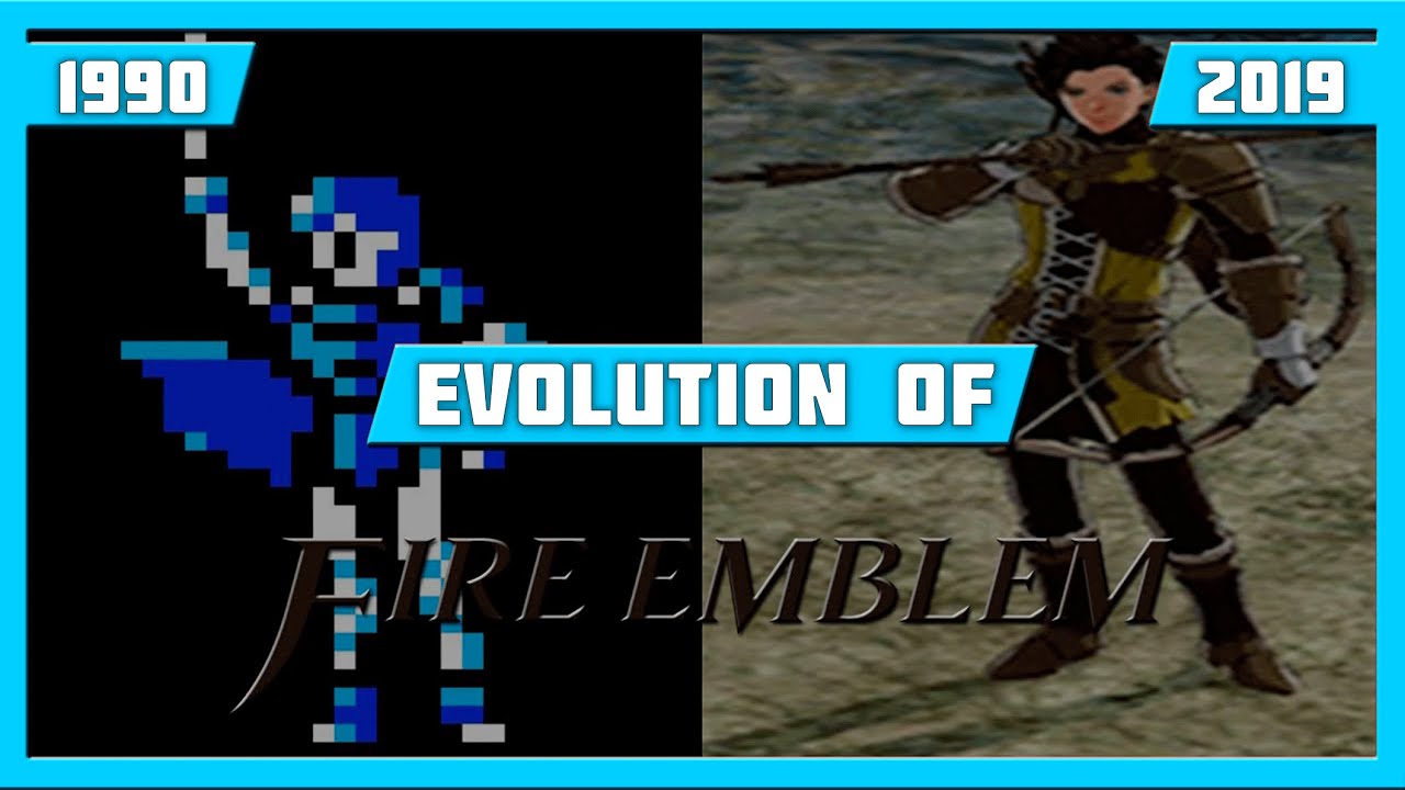 EVOLUTION OF FIRE EMBLEM GAMES (1990-2019) - YouTube