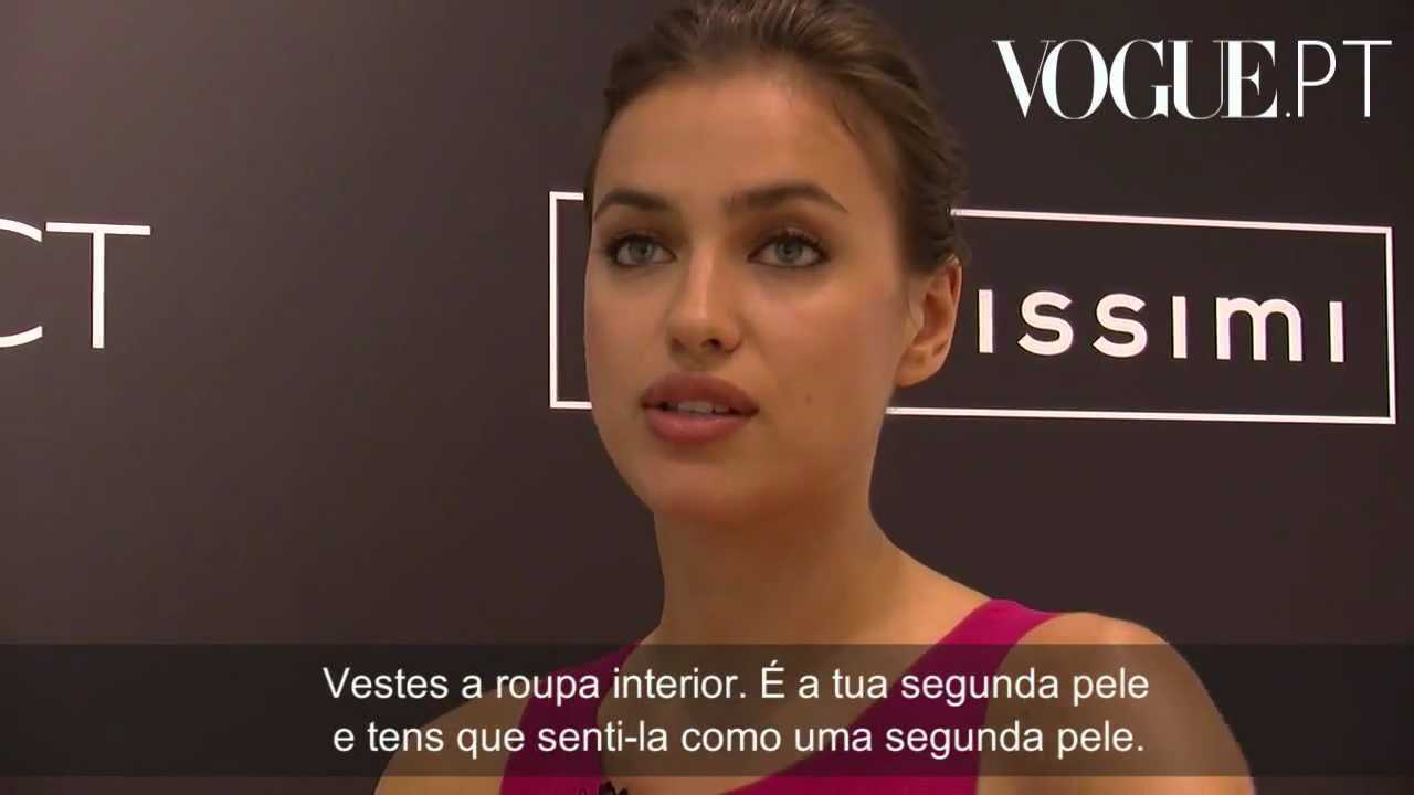 Irina Shayk - The Perfect Bra Tour in Portugal HD - YouTube