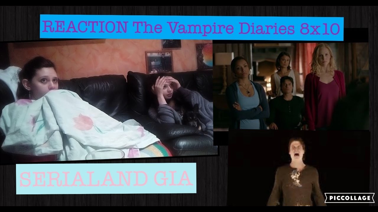 REACTION The Vampire Diaries 8x10 Sibil & Seline sono morte - YouTube