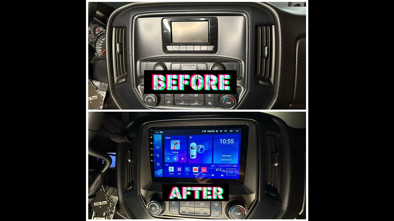 HOW TO INSTALL ANDROID 10.1 STEREO ON 2014-2018 CHEVY SILVERADO - YouTube