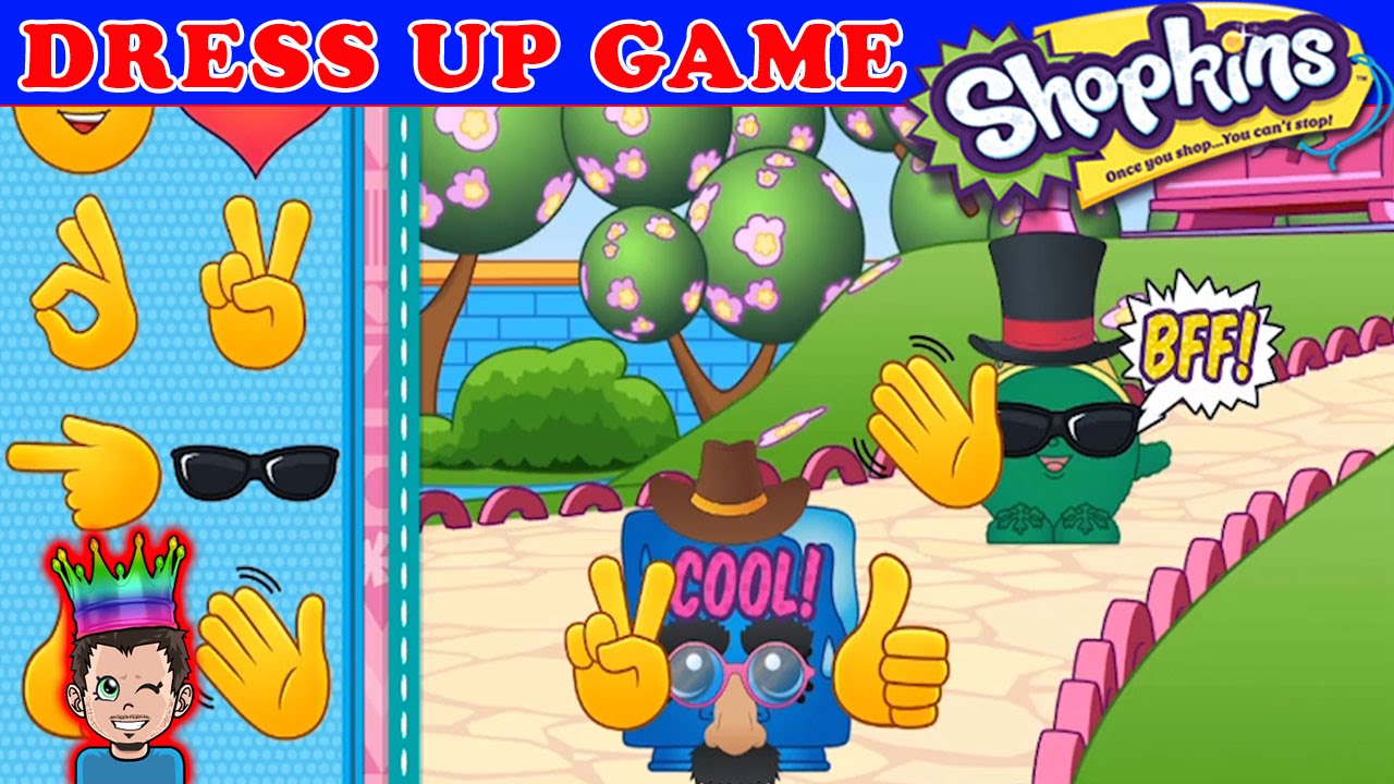 Welcome To Shopville: Lets Dress Up The Shopkins! - YouTube
