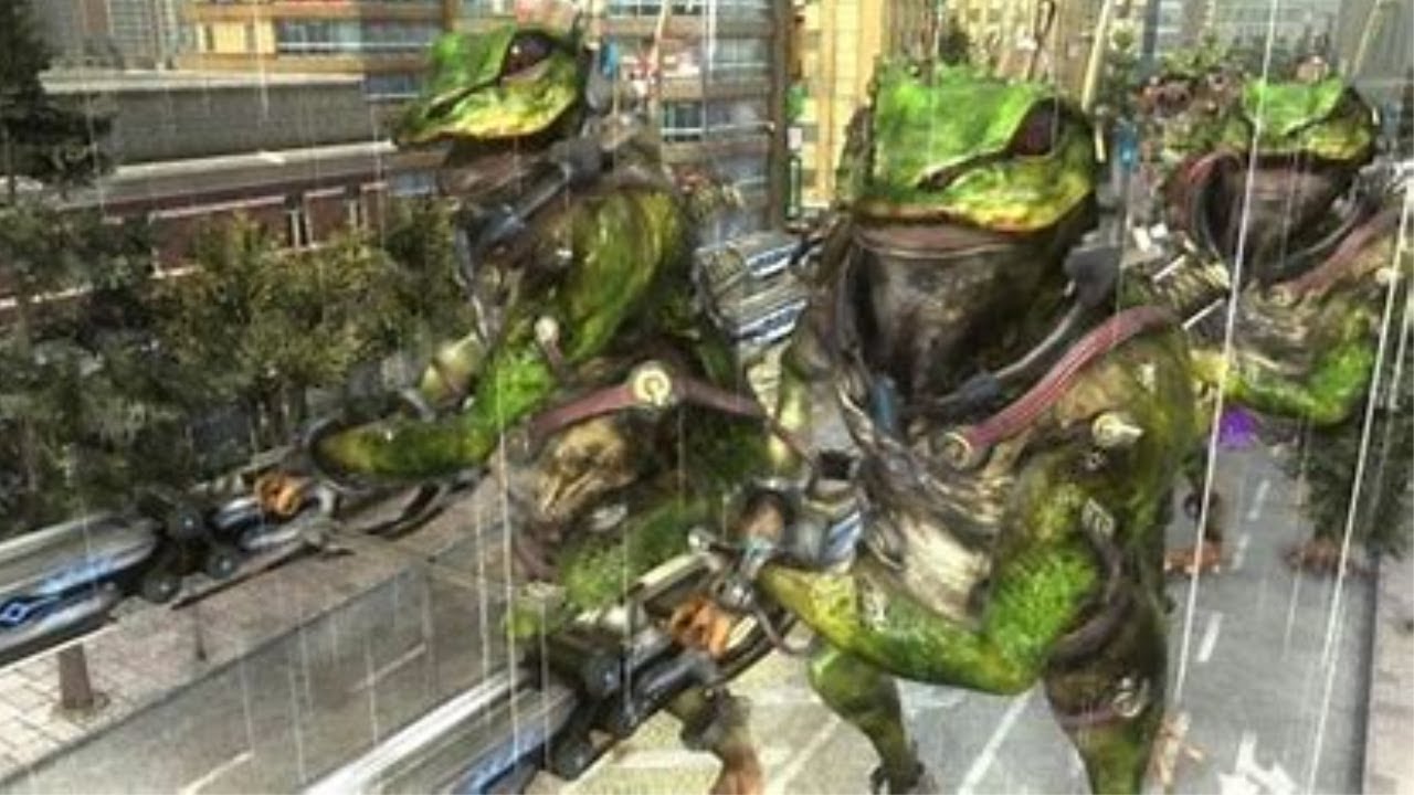 EDF 5 : The Attack of the "Humanoid Aliens" (Frogs)… (Earth Defence ...