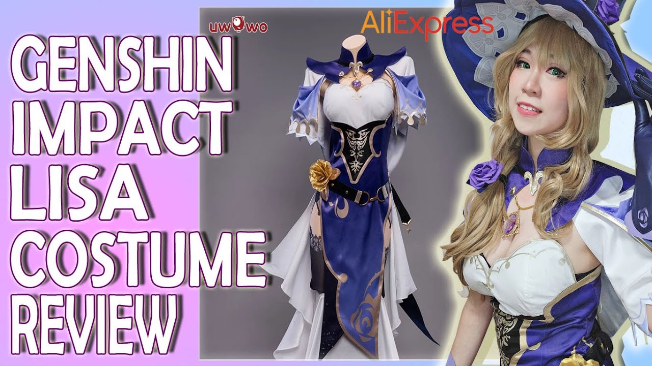 Genshin Impact Lisa Minci Cosplay | Uwowo costume review | jaRoukaSama ...