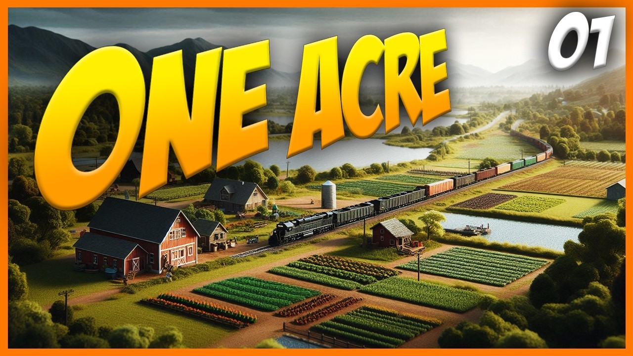 Starting Out on a One Acre Tiny Farm with Minimal to No Mods Challenge ...