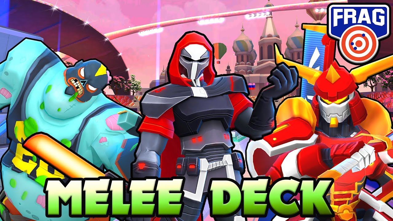 MELEE FRAGGER Deck, REDSHADOW Close range combat Gameplay #FRAG Pro ...