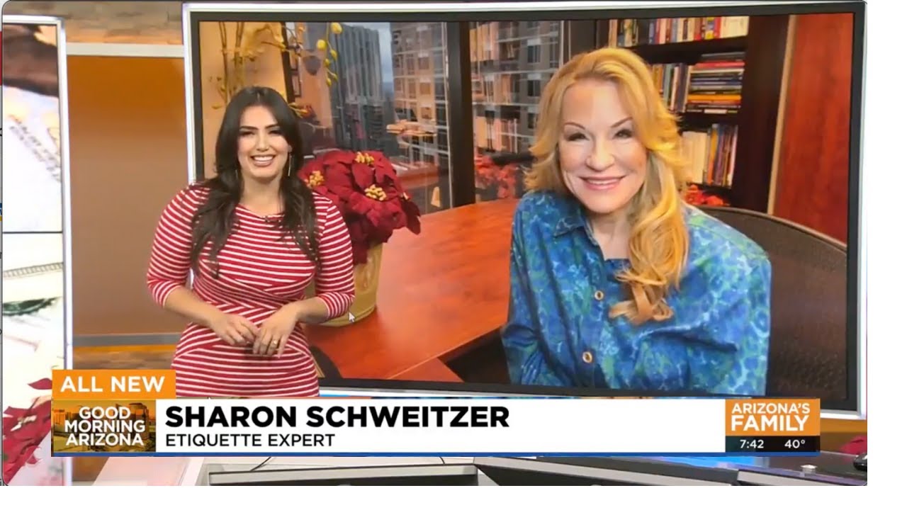 Sharon on Good Morning Arizona | Culture & Etiquette Expert Sharon ...
