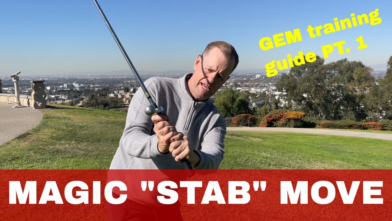 "THE STAB" MAGIC MOVE and BBG GEM training GUIDE | Be Better Golf - YouTube