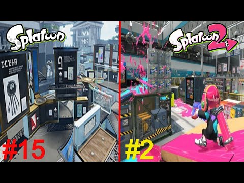 All Splatoon Multiplayer Maps Ranked! - YouTube