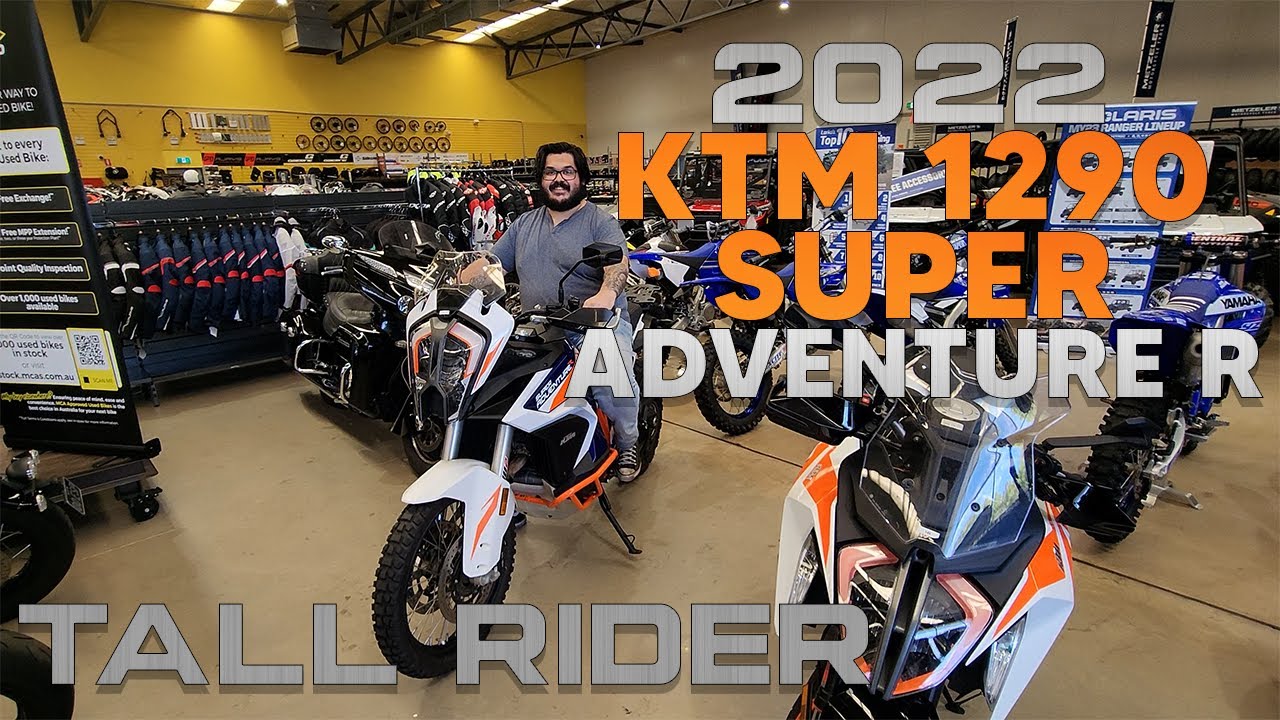 2022 KTM 1290 Super Adventure R | What's It Like For A Tall Rider - YouTube