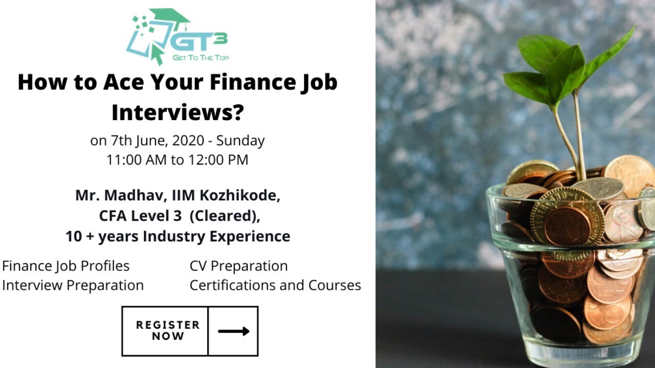 How to Ace Your Finance Job Interviews? - YouTube