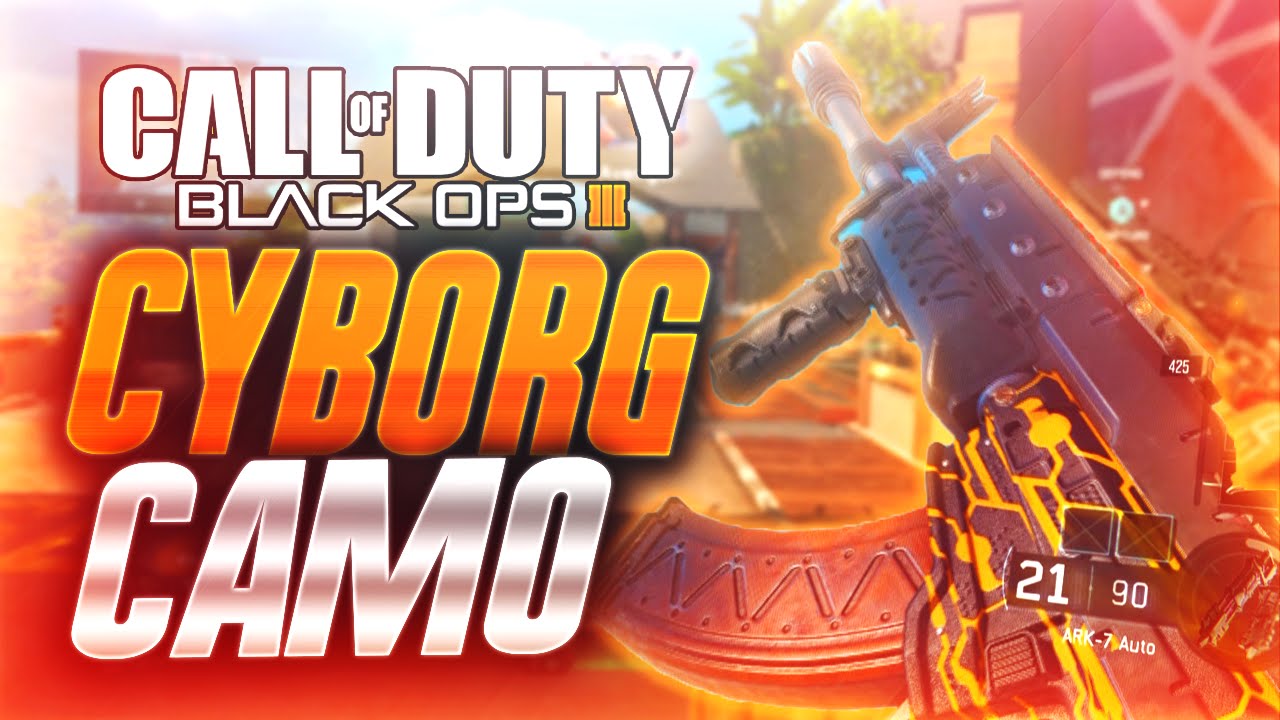 BEST “PAINTSHOP" TUTORIAL! "CYBORG" CAMO IN BLACK OPS 3! (Black Ops 3 ...
