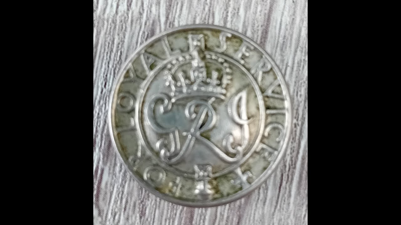 British WW2 Kings Badge For Loyal service. Awarded for those invalided ...