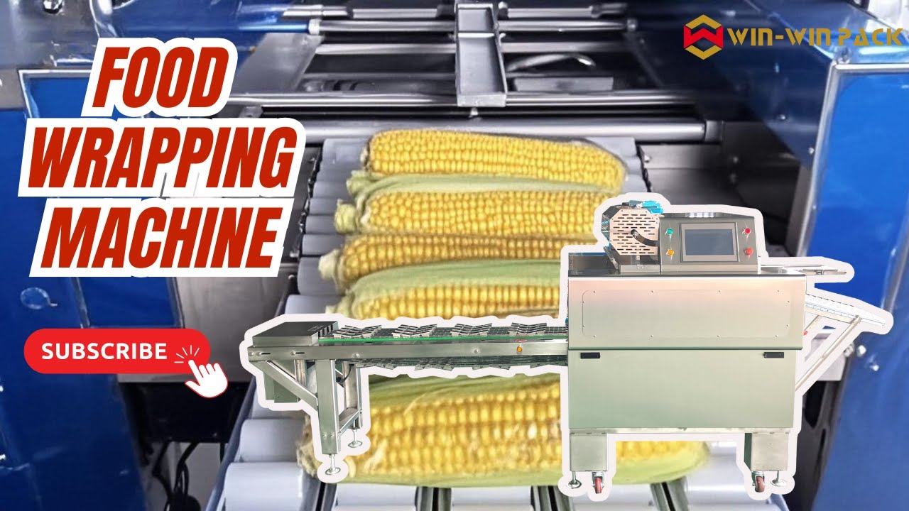 Fully Automatic Food Wrapping Machine | 25 Packs/Min Perfect for ...