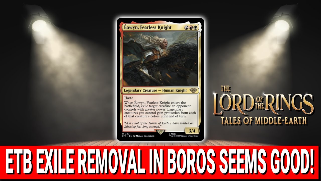 Spoiler Spotlight LOTR Tales of Middle-Earth: Eowyn, Fearless Knight ...