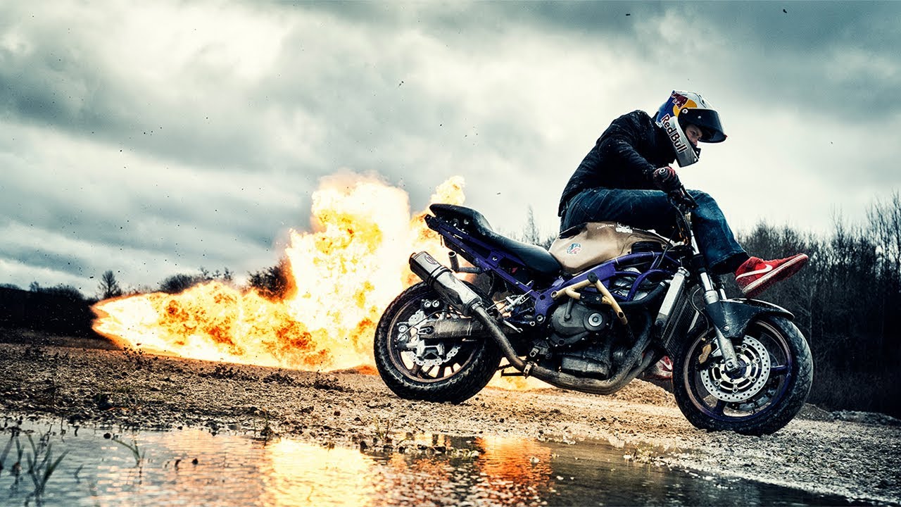 Explosion photo shoot with Mike Jensen - YouTube