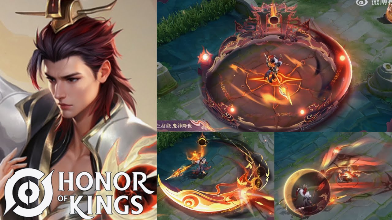 Honor of Kings(Lu Bu) Nova skin para o Dia dos Namorados｜New skin for ...