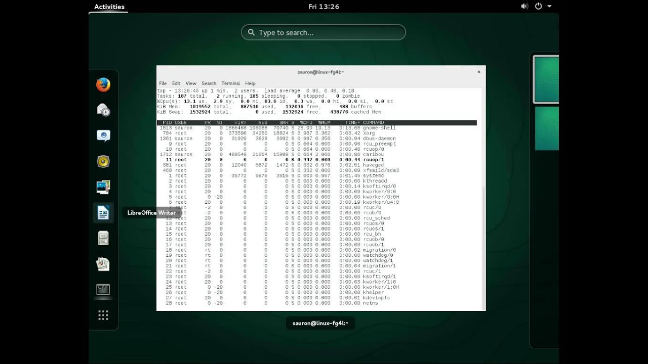 OpenSUSE 13.2 x86_64. GNOME desktop. - YouTube