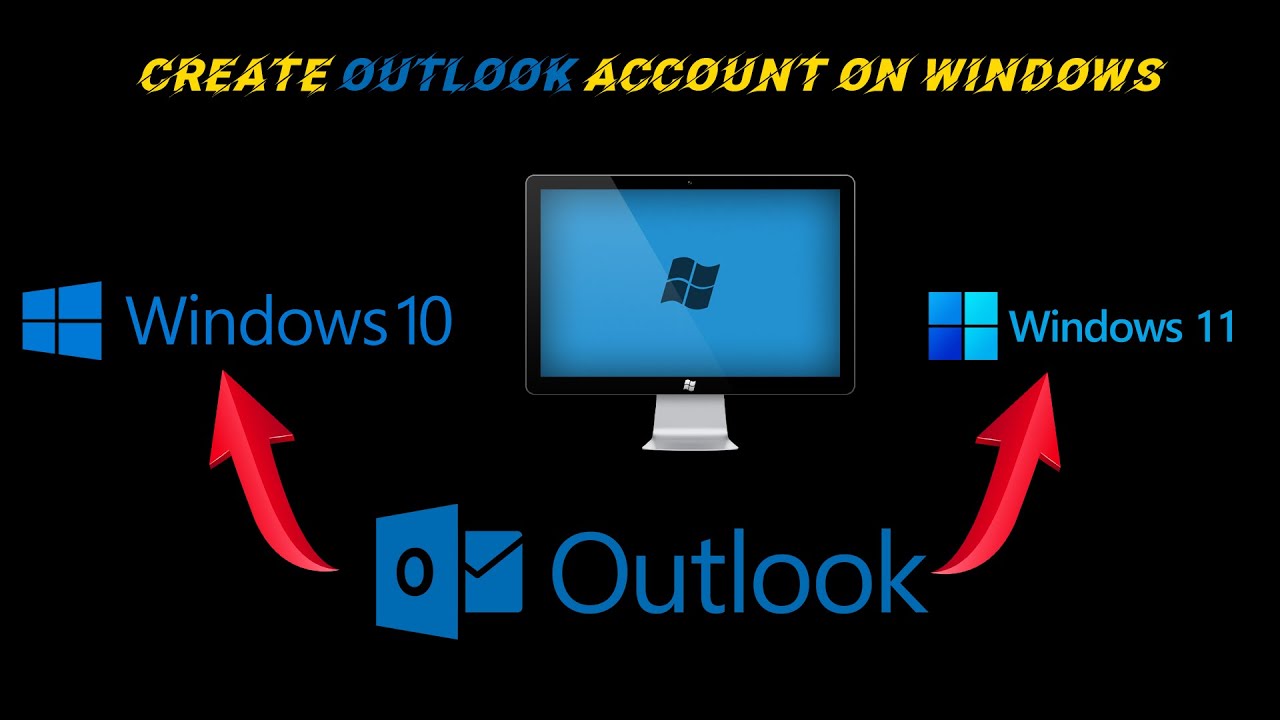 How to Create Outlook Account on Windows 10/11 - YouTube