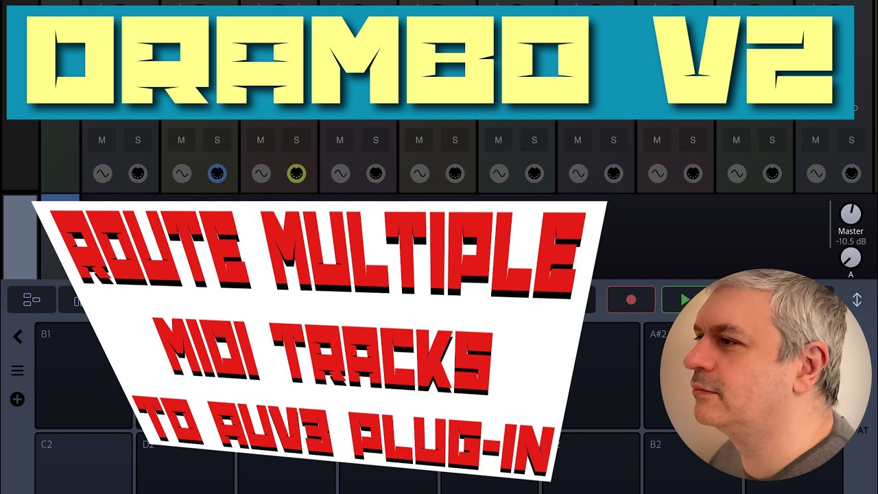 BeepStreet Drambo v2 - Demo / Tutorial 75: Route Multiple Midi Tracks ...
