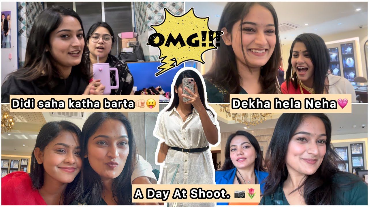 Tanishq shoot day out 📷🌼|| Dekha hela Neha ️(chiki)🧿||@sheelove kana ...