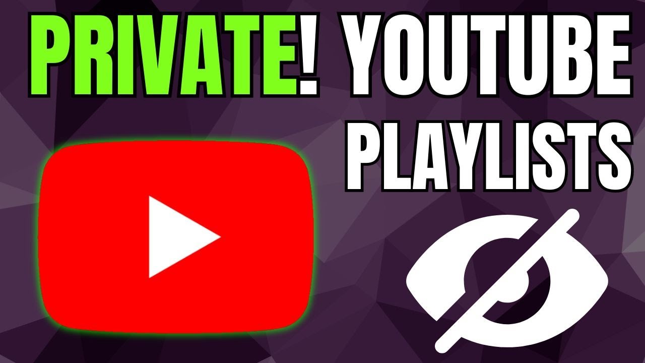 How to Hide Your Playlists on YouTube | How to Make Your YouTube Playlists Private - YouTube