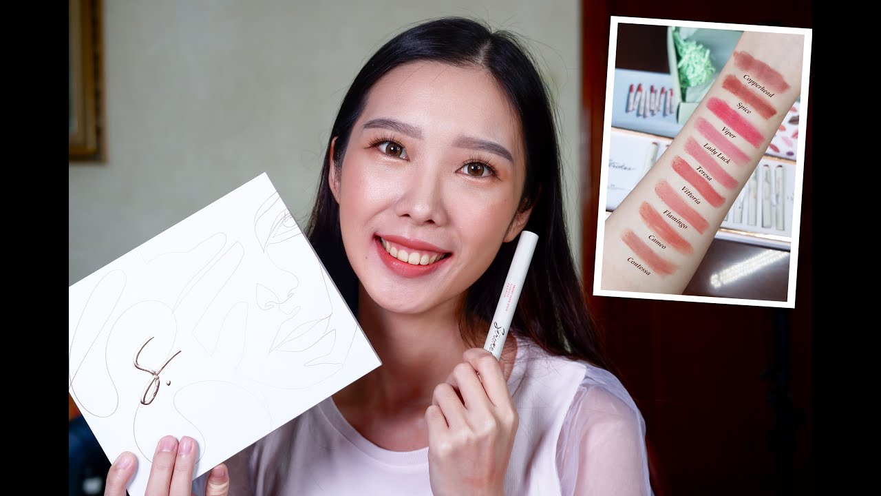 Strokes Velvet Click Stick Swatch and Review | Makeup By Ange Tan - YouTube