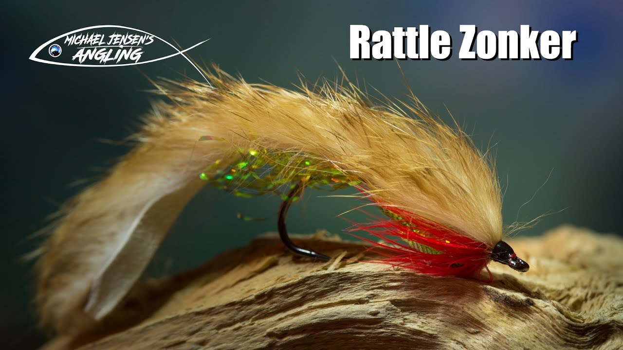 Rattle Zonker - Streamer fly tying - YouTube