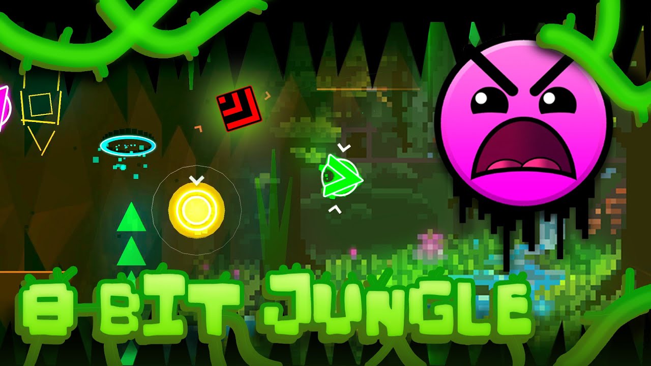 8 Bit Jungle (Insane 9☆) by TypicalGMD | Geometry Dash [2.11] - YouTube