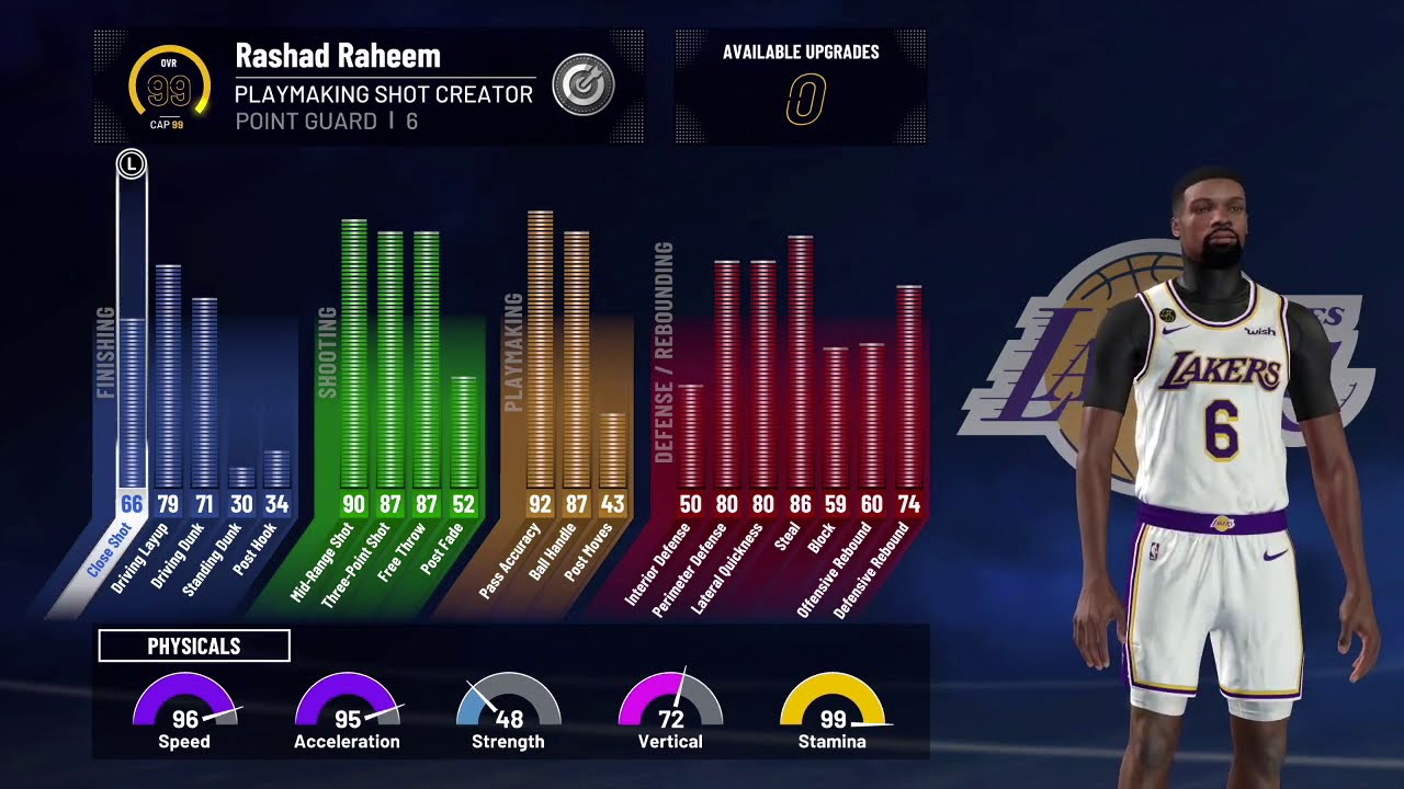 MY 99 OVERALL PLAYMAKING SHOT CREATOR BUILD! BEST SHOOTING & PLAYMAKING ...