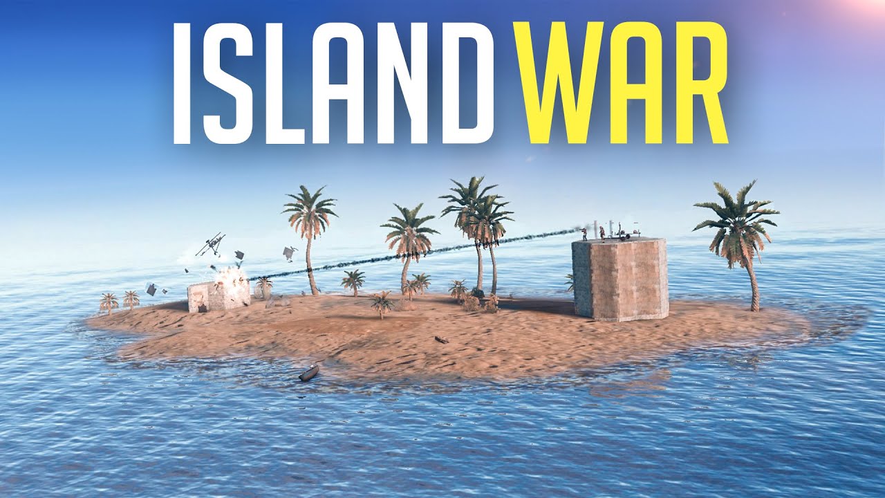 Rust but we contest a Tiny Island... - YouTube