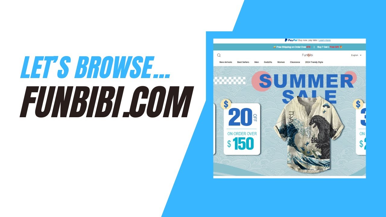 Let's Browse Funbibi.com - E-Commerce Website Review - Cart Critique ...