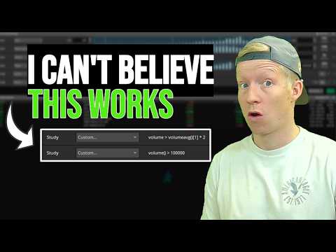 ThinkorSwim Low Float Stock Scanner (Find Volatile Stocks) - YouTube