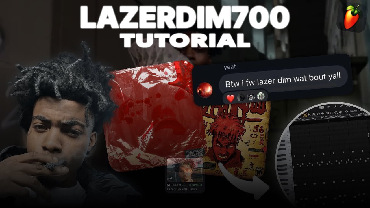 HOW TO MAKE LAZER DIM 700 TYPE BEAT FROM SCRATCH - YouTube