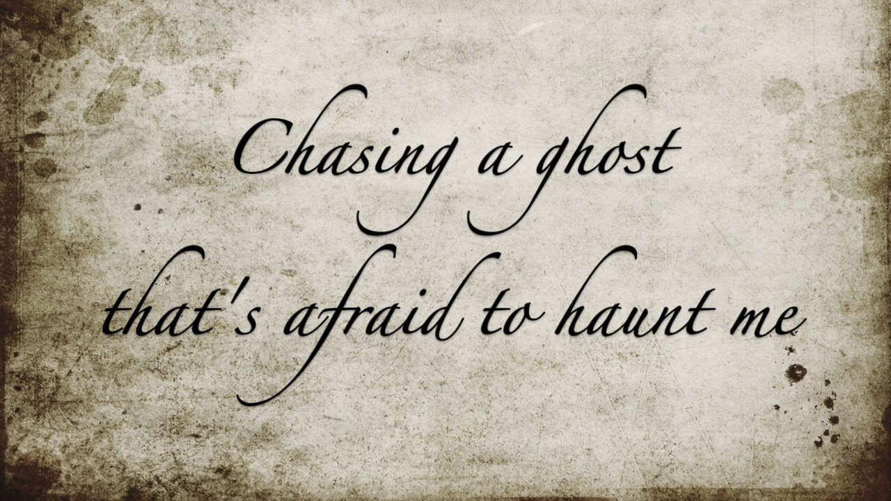 Chasing a Ghost - Derek Jordan (Lyric Video) - YouTube