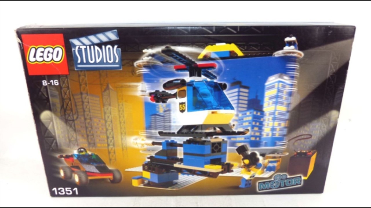 How To Build LEGO Studios - Moving Backdrop Studio - Set 1351 - YouTube