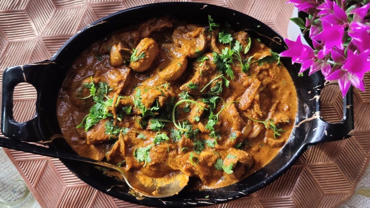 Gurda kaleji masala/gravy रेस्टोरेंट स्टाइल गुर्दा कलेजी मसाला/ग्रेवी ...