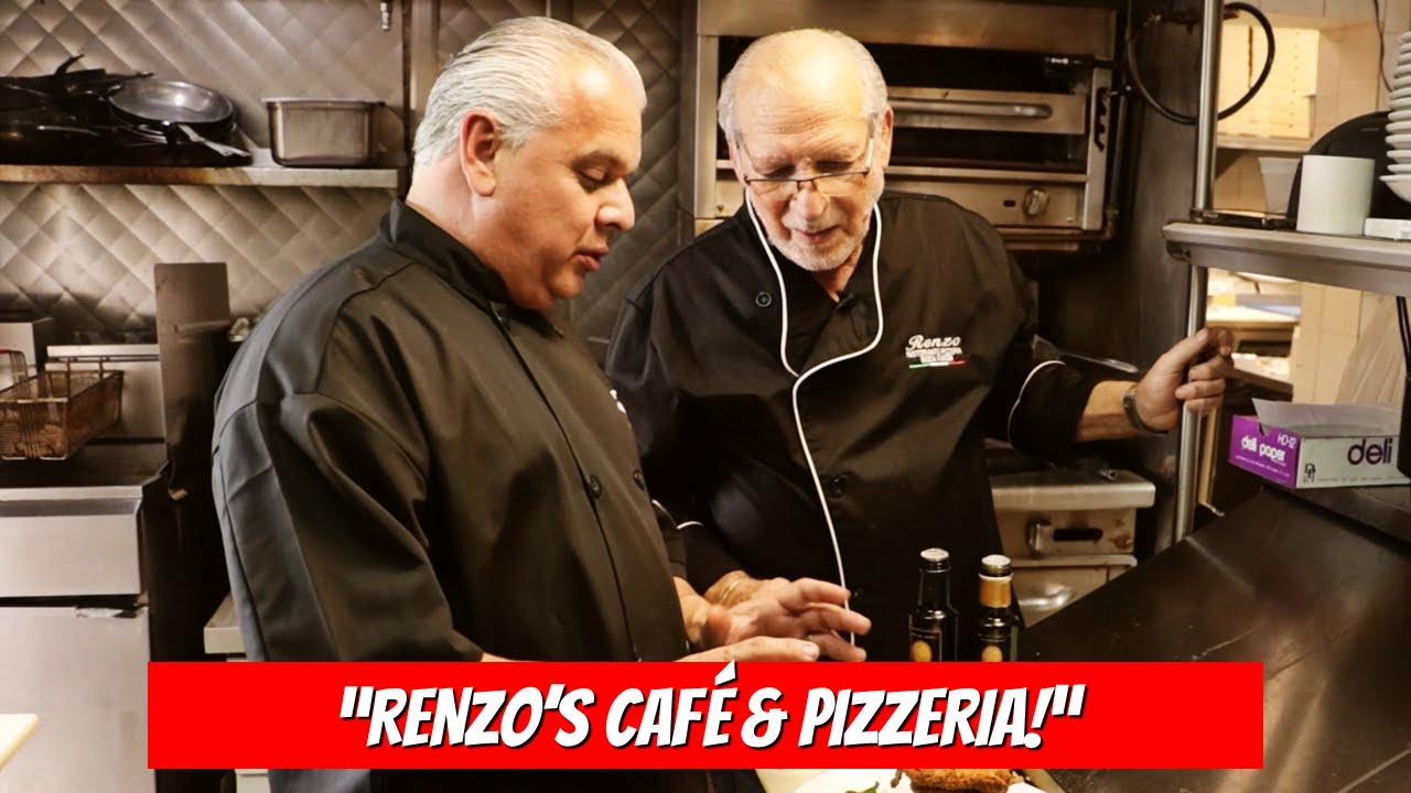 Ep 05: Renzo's Cafe & Pizzeria + 3 dishes in 15 minutes! - YouTube
