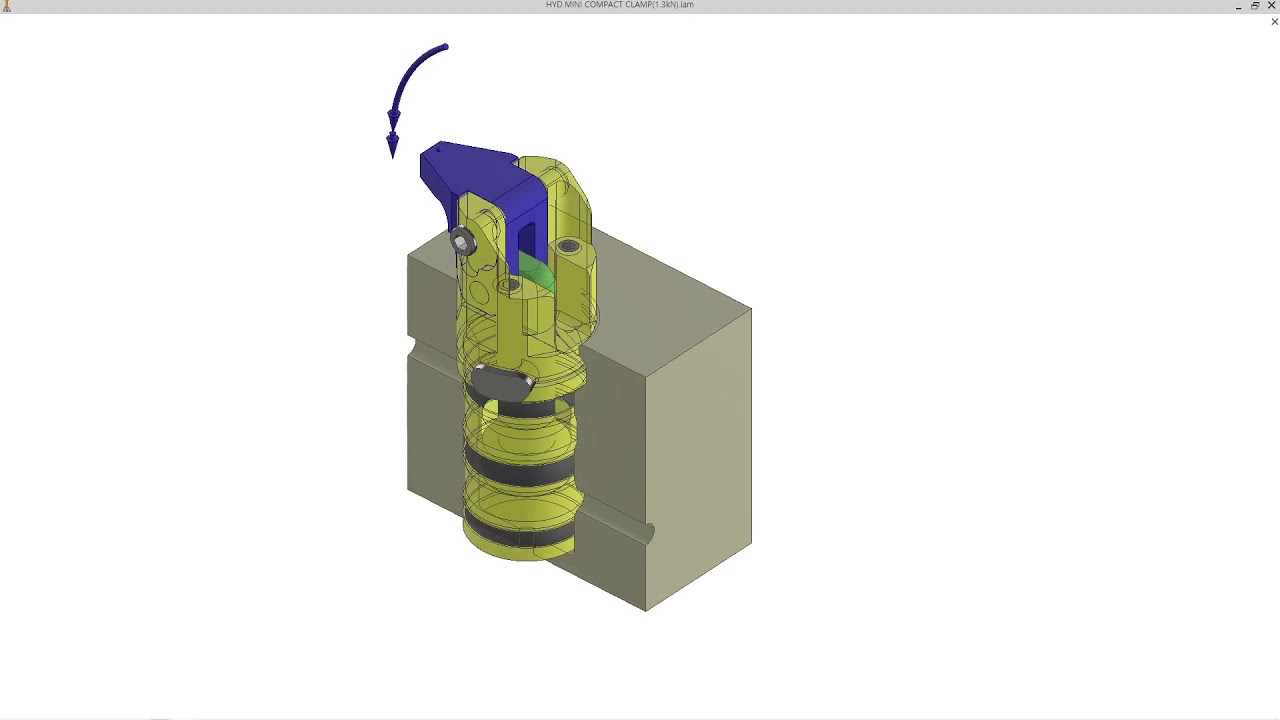 HYD. MINI COMPACT CLAMP - YouTube