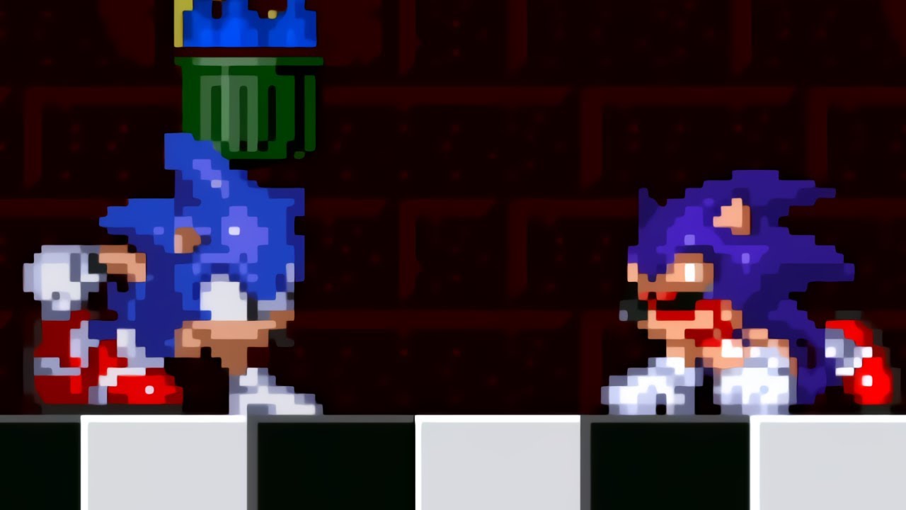 Sonic.exe 2021 Remaster Best Ending & Knuckles.exe Remastered - Master ...