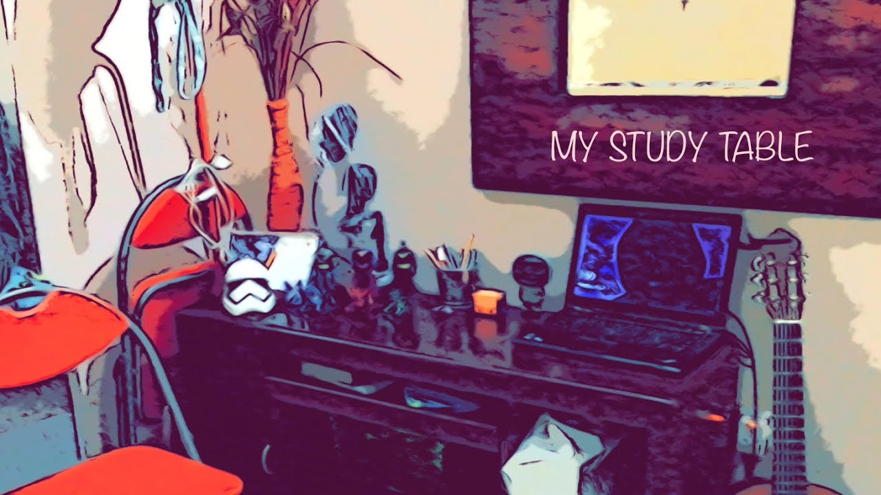 Exploring My Study Table (2022) - FULL TOUR | N firo - YouTube