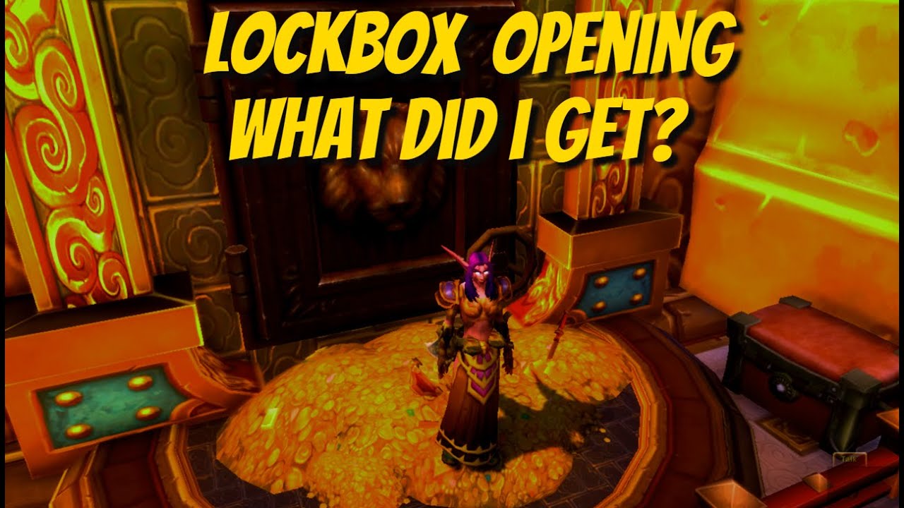 WOW Lockbox Opening | 829 Bronze Only - YouTube