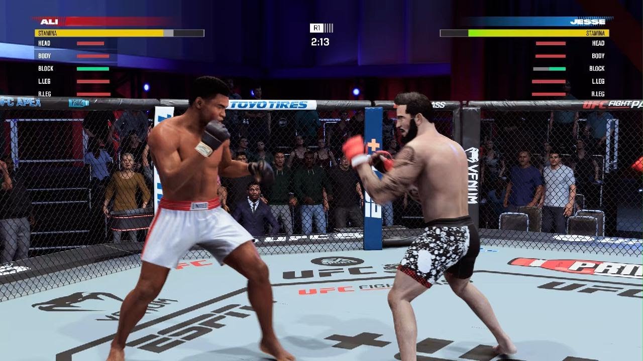 UFC 5 Psycho Jesse vs Ali - YouTube