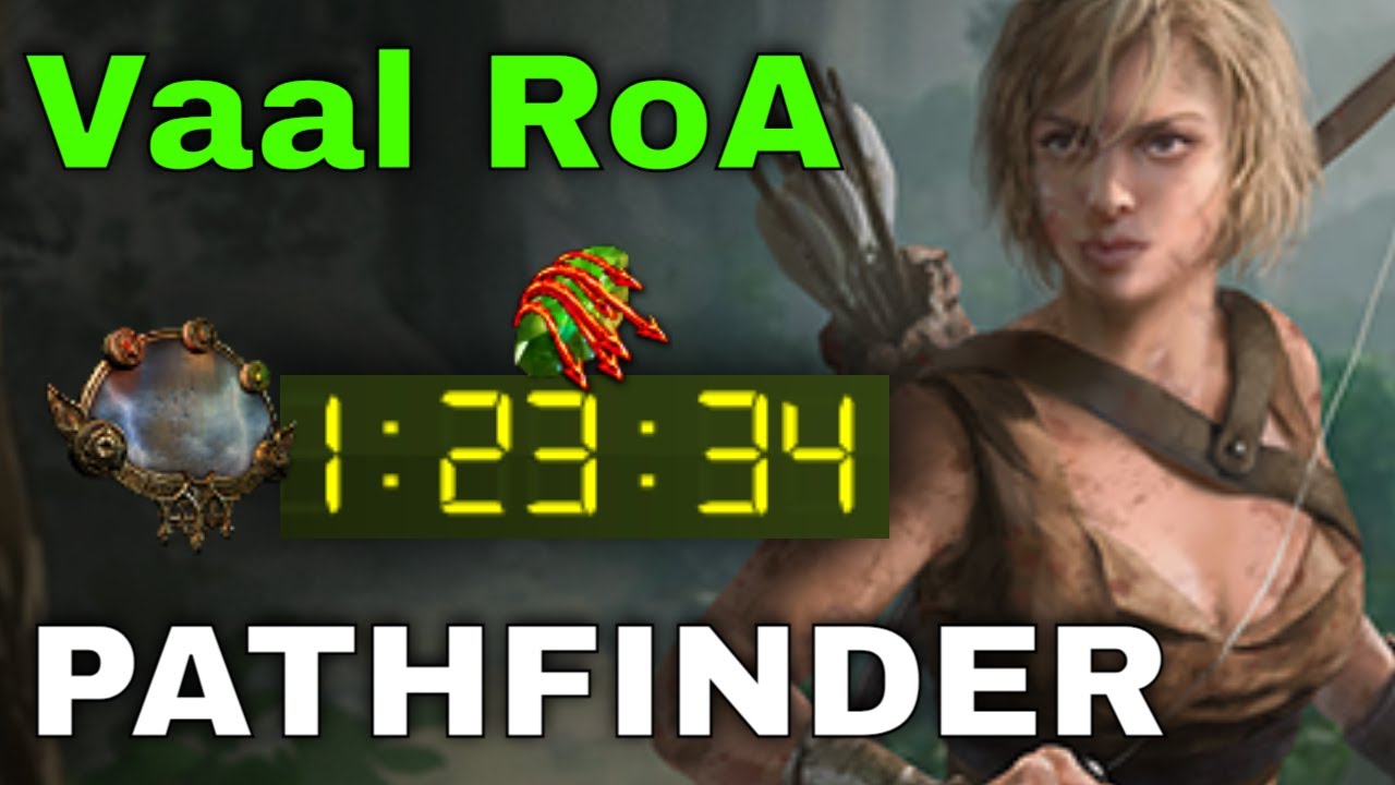 1h23m to Maps!! - Rain of Arrows Pathfinder Leveling - 20 Mirror Budget ...