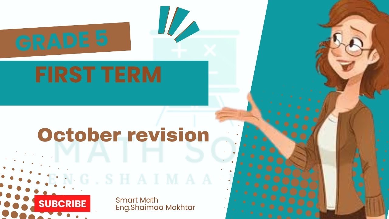 Math grade 5 | October revision - YouTube